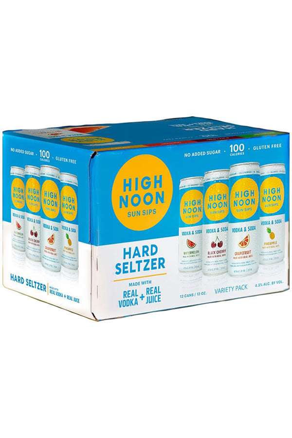 High Noon Vodka & Soda Variety 12PK