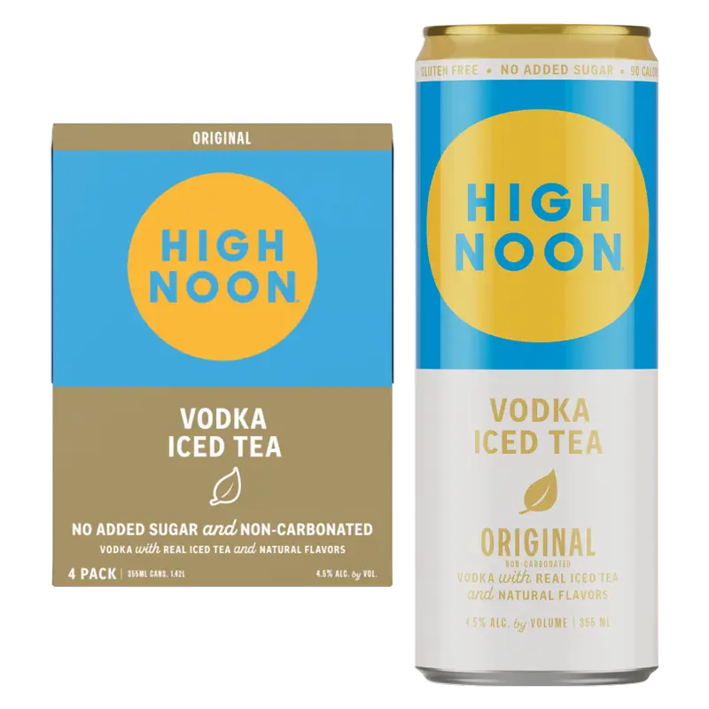 Shop High Noon Vodka Iced Tea 4Pk Cans – Buy Online