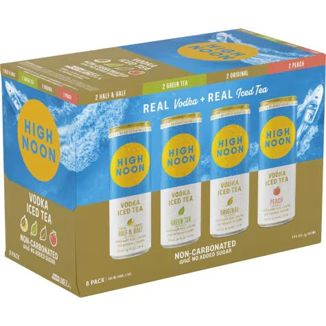 High Noon Vodka Iced Tea Lake Pack 8Pk – Buy Online