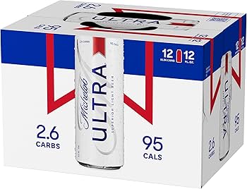 Michelob ULTRA 12-Pack | Low Carb Light Beer 95 Calories
