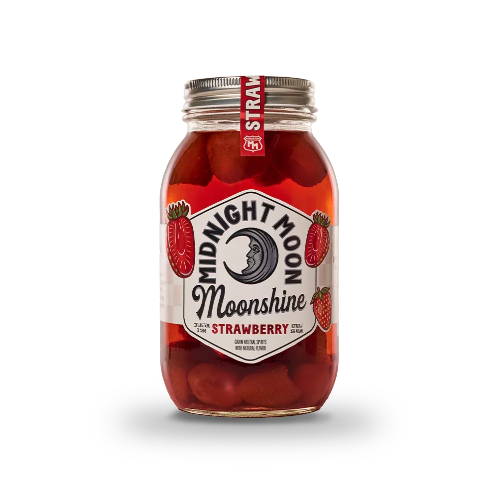 Midnight Moon Strawberry Moonshine – Infused Moonshine at Great Value